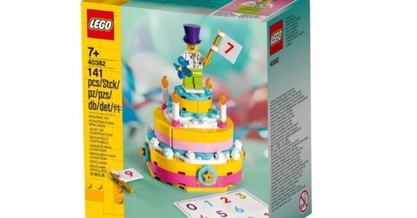 Lego 40382 Iconic Birthday Set Doğum Günü Pastası - Lego Brickheadz ...