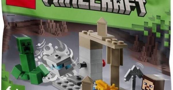 LEGO Minecraft 30647 The Dripstone Cavern Steve Creeper Oyuncakları ...