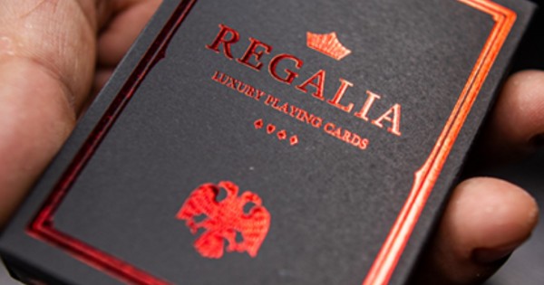 Cartamundi Shin Lim Regalia Red Signature Premium Oyun Kağıdı Limited ...