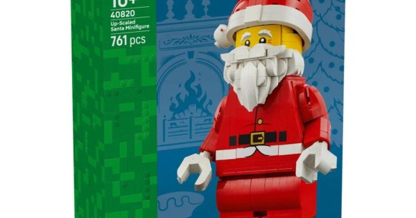 Lego Iconic Büyük Boyutlu Noel Baba Minifigürü 40820 (761 Parça)